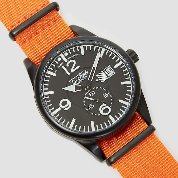 Techne | Harrier 386 - Orange – TIME ZONE